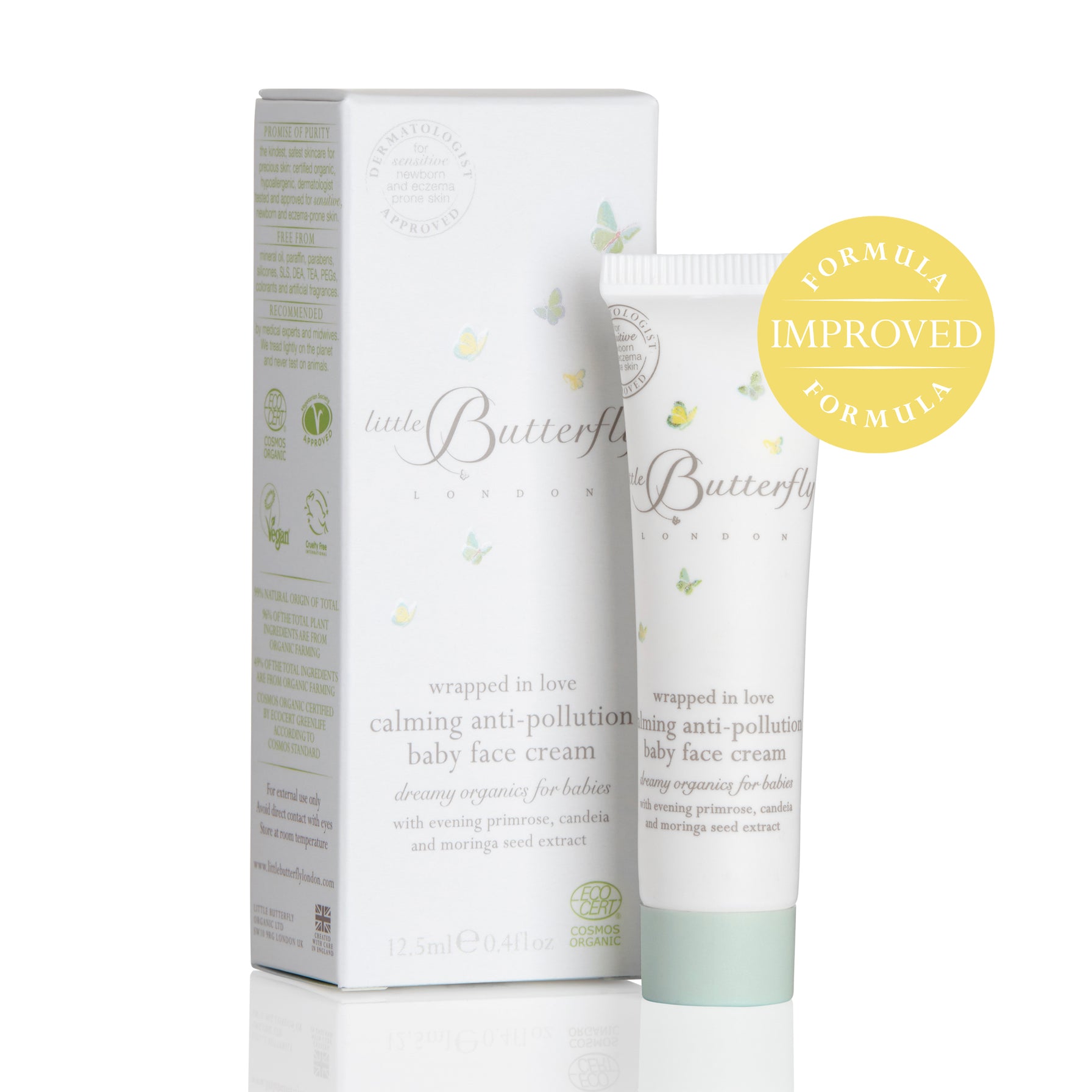 Natural Baby Face Cream In Convenient Travel Size